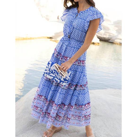 Oliphant | Dresses | New Oliphant Cinched Flirty Midi In Compania ...